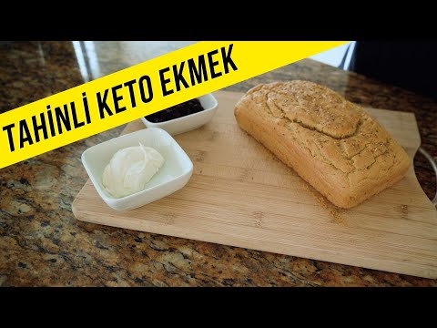 39 - TAHINLI KETOJENIK EKMEK TARIFI. KETOJENIK YEMEK TARIFLERI BIZDE - KETO KAFASI