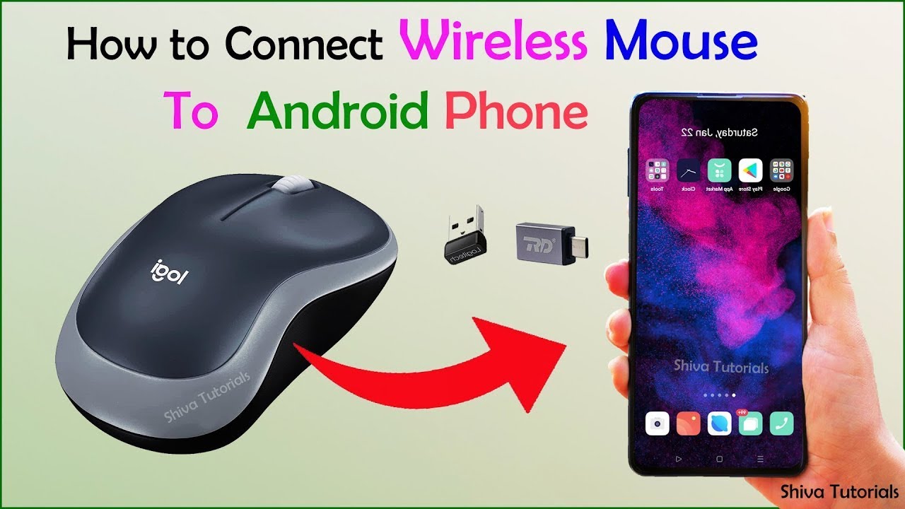 How to use a mobile as a wireless mouse - YouTube