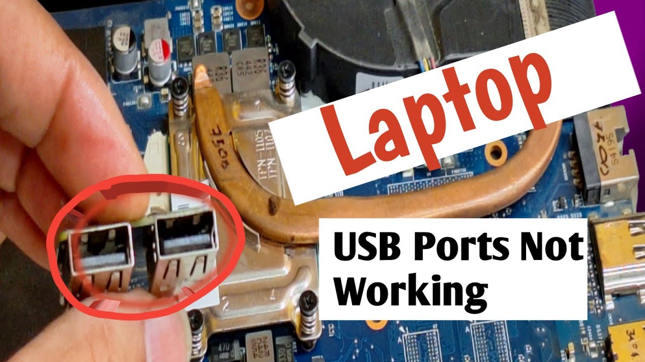 लेपटॉप का usb port काम नहीं करता है ll How To Repair Laptop usb port ll ...