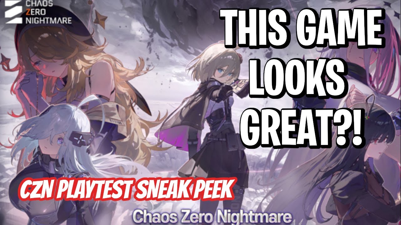 Chaos Zero Nightmare Beta Playtest SNEAK PEAK! - YouTube
