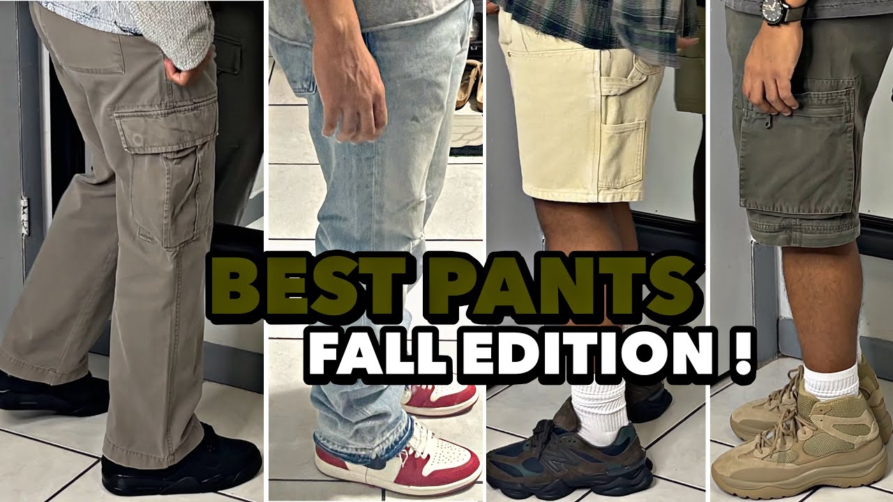These Are The BEST PANTS | Pants You NEED This Fall - YouTube