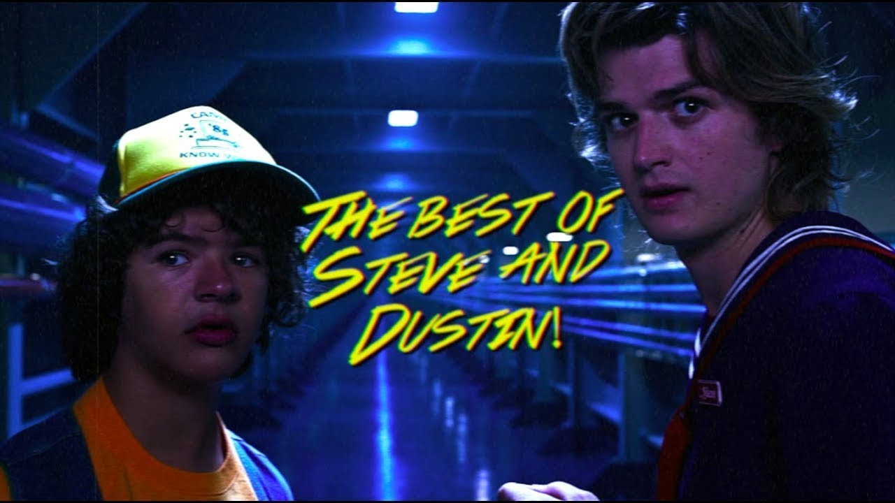 Stranger things 1 to 4 || Steve Harrington and Dustin Henderson all ...