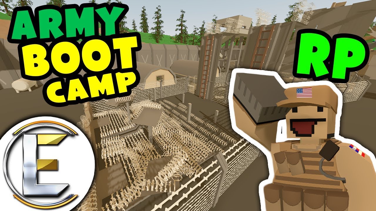 ARMY BOOT CAMP RP | Military Obstacle course and recruit training ...