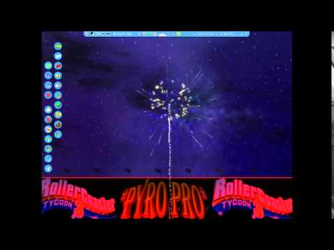 RCT3 fireworks with real sound (Pyro Pro) - YouTube