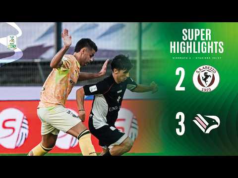 Arezzo - Palermo 2-3 | SUPER HIGHLIGHTS