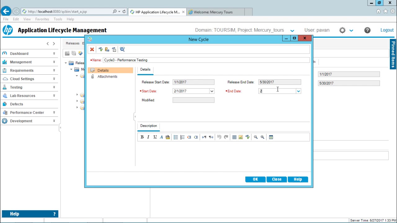 HP ALM - Cycles - YouTube