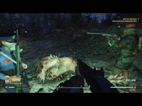 Fallout 76 Fighting Anglers - YouTube