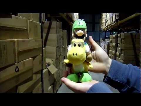 Nintendo Official Merchandise - Super Mario Bros Luigi & Yoshi Riding ...