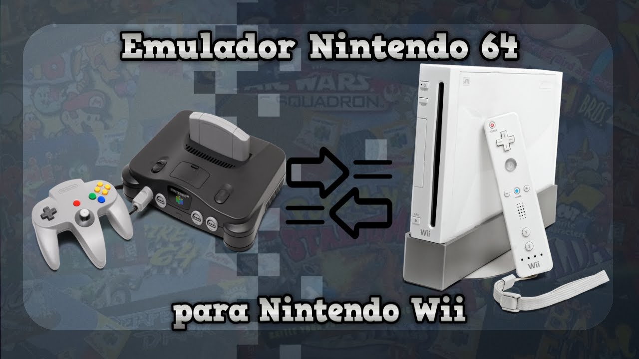 Jugar Nintendo 64 en Nintendo Wii [2023] - YouTube