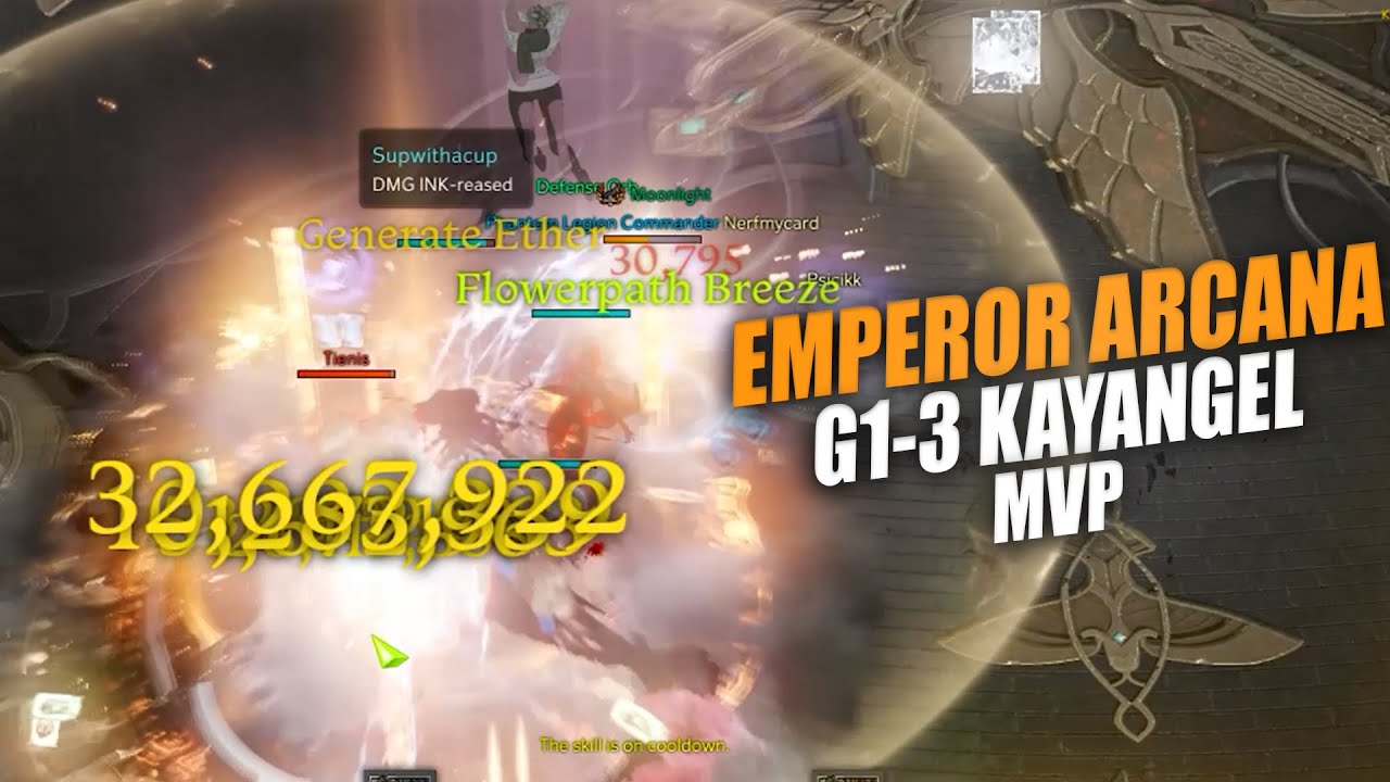 1540 Emperor ARCANA Kayangel Gate 1-3 MVP | Lost Ark: PvE 로스트아크 - YouTube