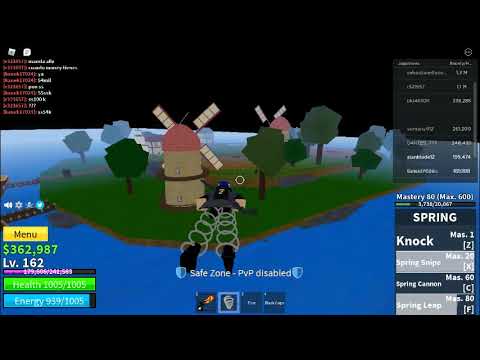 Cuando el demonio de la spring spring No Mi entra en tu cuerpo en blox ...