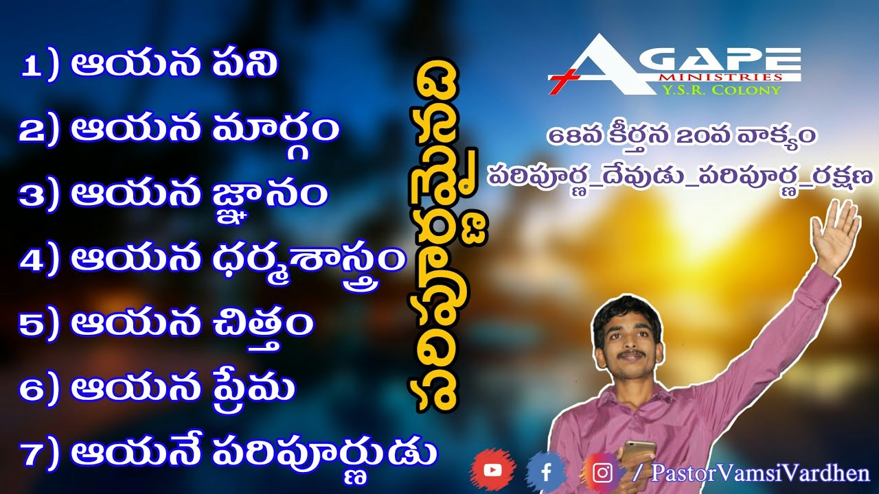 Psalm 68 V20 Message Psalm 68 Explained Psalm 68 Telugu Psalm 68