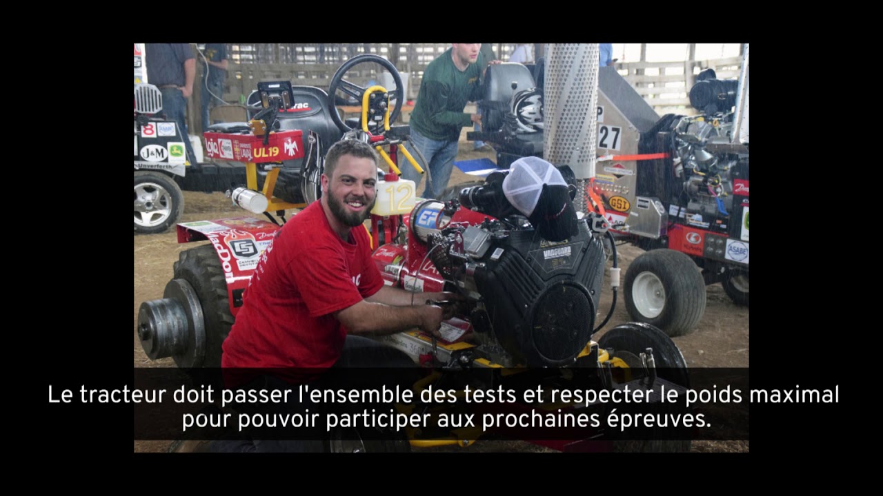 La compétition « International 1/4 scale tractor » et l'ULtrac - YouTube