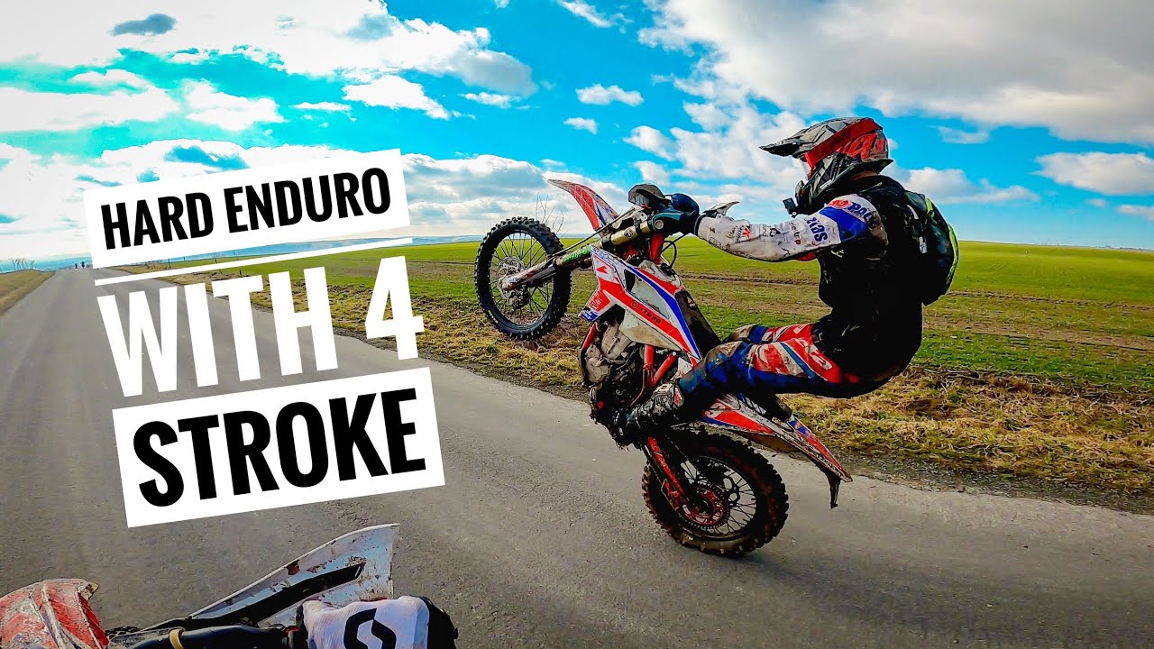 4K| HARD ENDURO ON 4 STROKE | BETA 390 RR | - YouTube