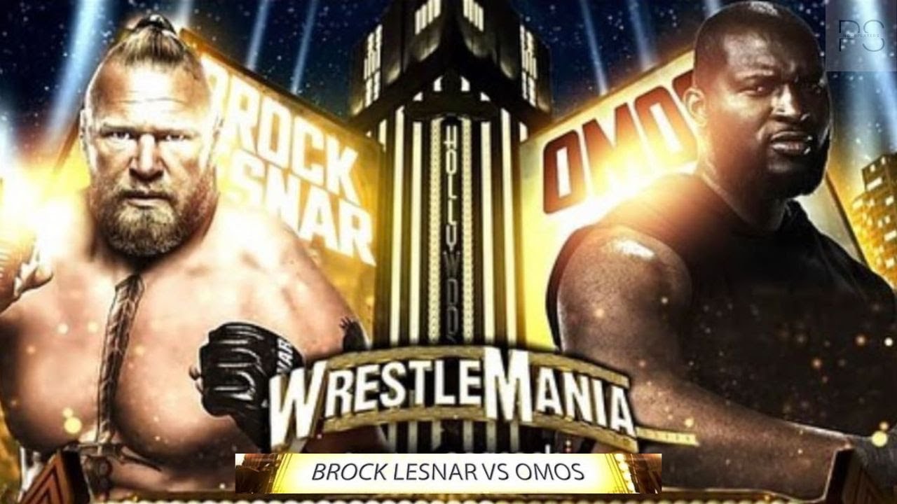 The MOST INCREDIBLE WWE Match-up: Brock Lesnar vs OMOS LIVE! \ WWE 2K22 ...