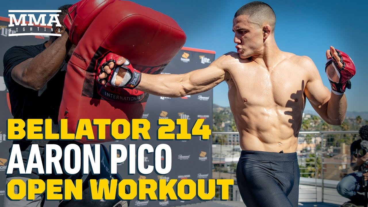 Bellator 214: Aaron Pico Open Workout Highlights - MMA Fighting - YouTube