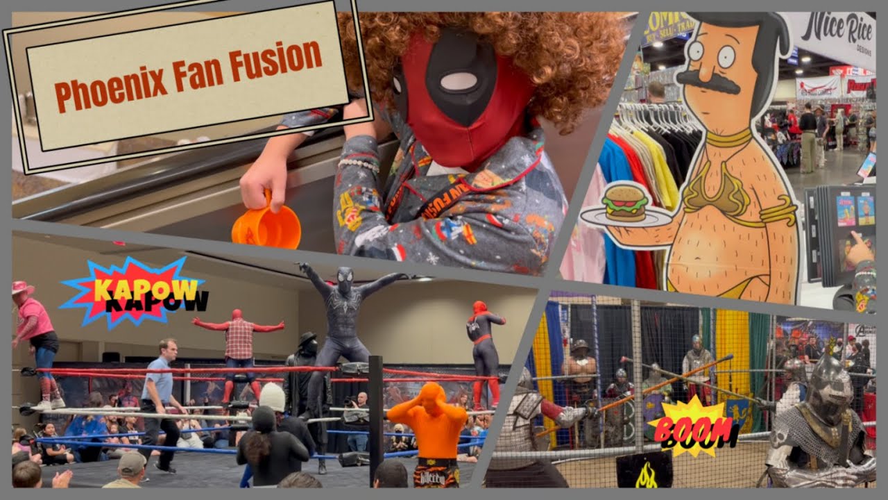 Phoenix Fan Fusion 2024 - Phx Convention of Comics - Toys - Cosplay ...