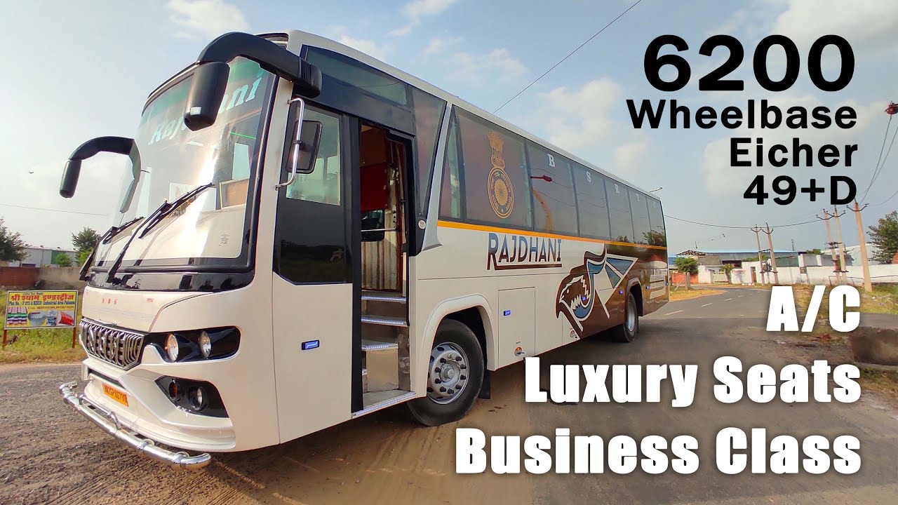 Rajdhani Luxury Tourist Seater Bus | WB 6200 | 2X2 49+D | Rex Coaches ...