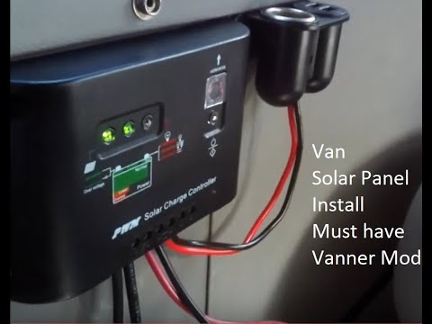 Solar Install must have Vanner mod Windy Nation 100 watt panel Optima ...