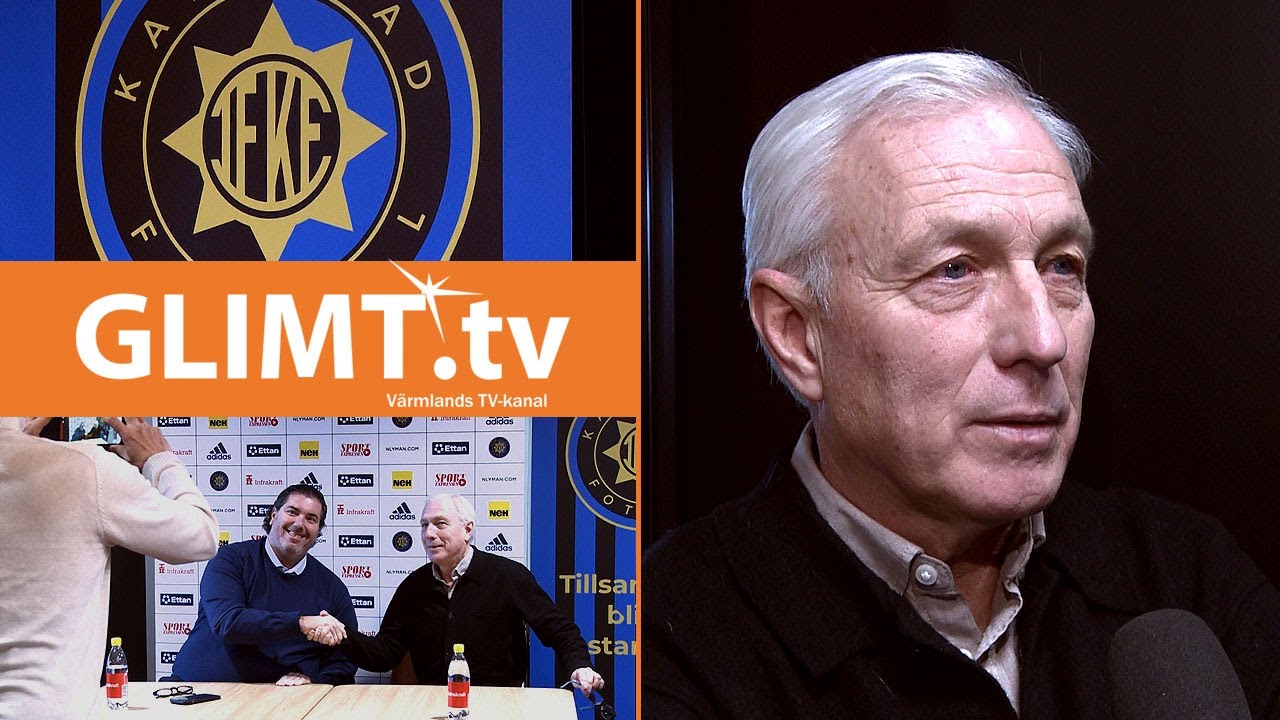 Thomas Andersson rekryteras som VD till Karlstad Fotboll - YouTube