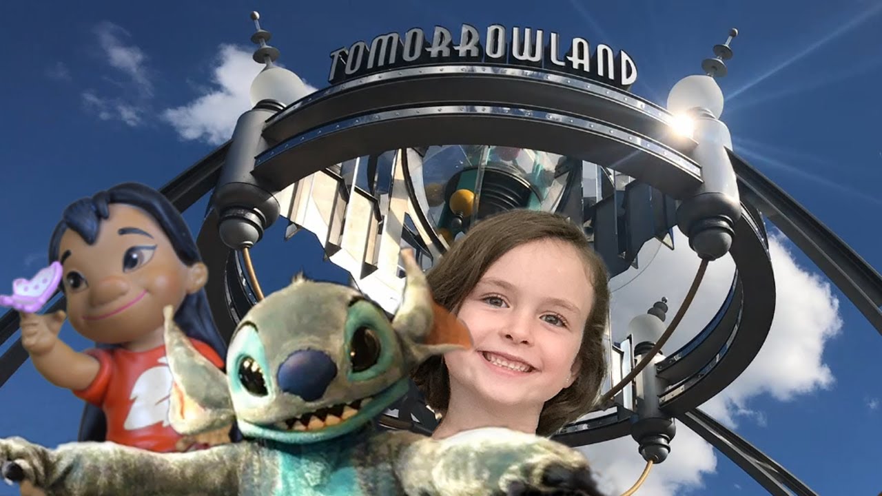 Stitch at Walt Disney World - Lilo Tells the Story! - YouTube