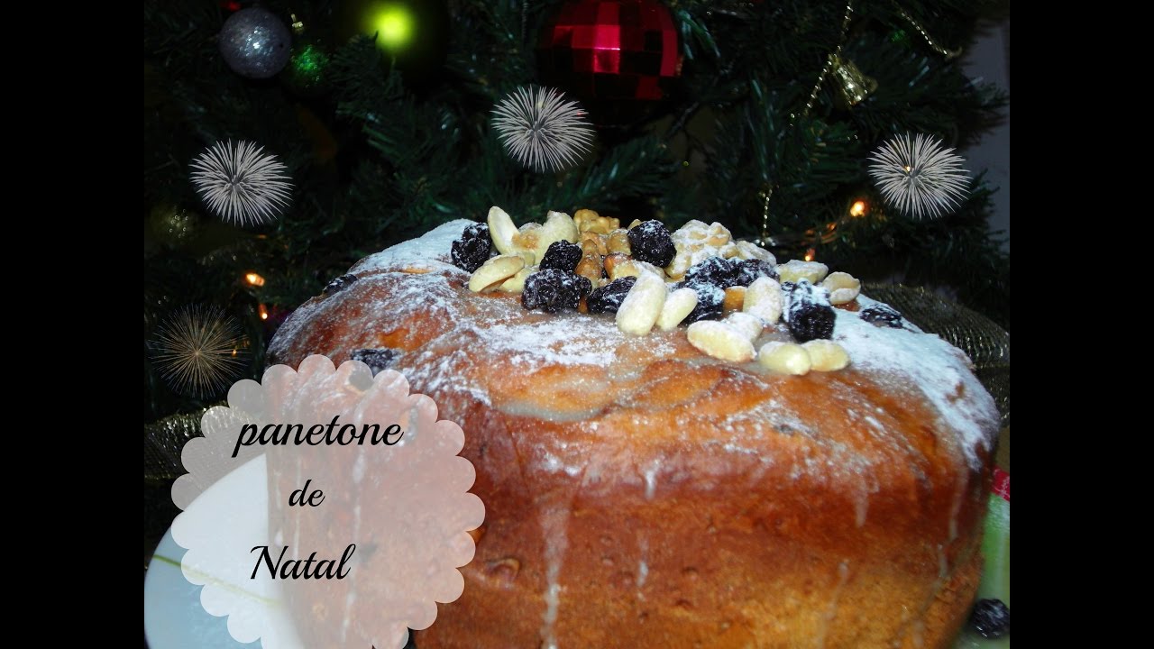 PANETTONE DE NATAL COMO FAZER 🎄 🎁🎄 🎁 ESPECIAL NATAL... - YouTube