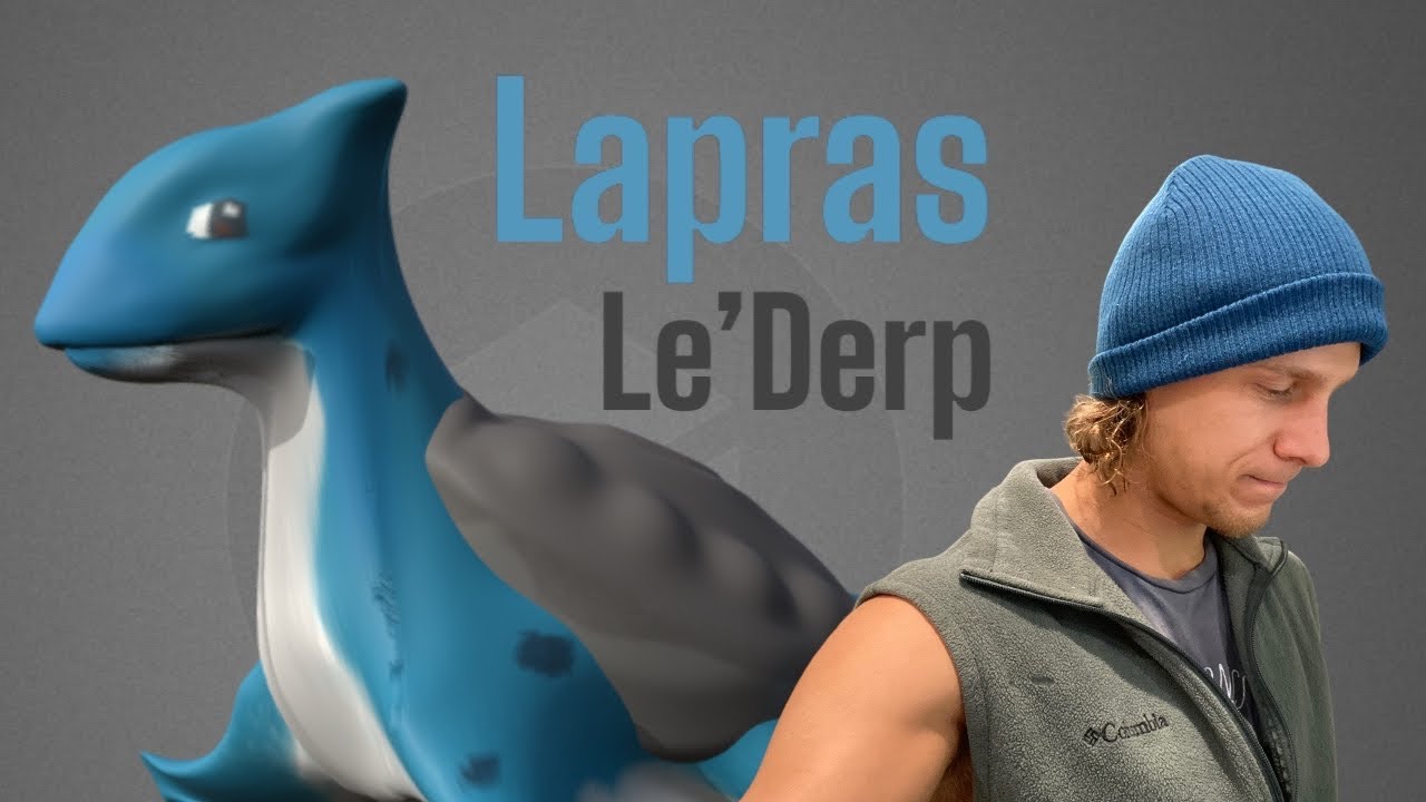 I attempted to 3D model a Lapras… (SUPER DERP Alert) - YouTube