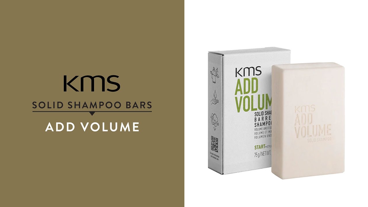 Product Highlight: KMS Solid Shampoo Bars - Add Volume - YouTube