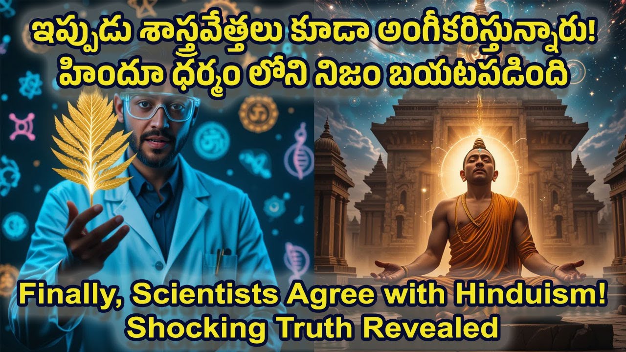 హిందూ ధర్మం లోని నిజం బయటపడింది | Finally, Scientists Agree with ...