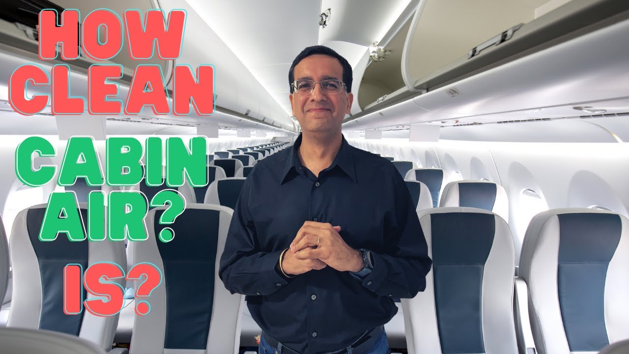 How clean aircraft CABIN AIR is? Explained SIMPLY! - YouTube