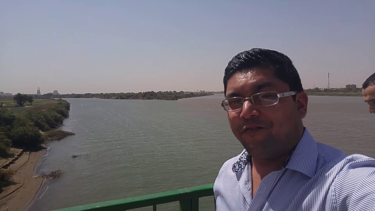 Khartoum, Sudan - Al Mogran, the confluence of the two niles - YouTube