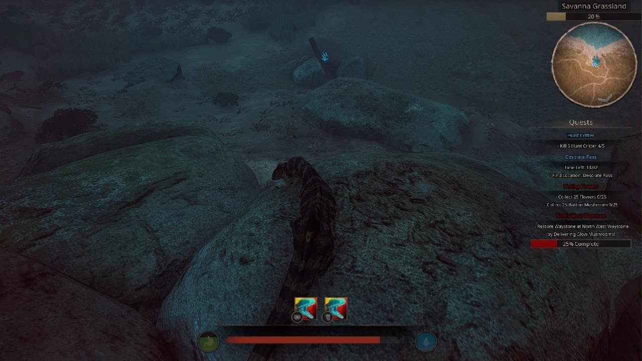 Path of Titans Conca Vs Kapro (Crimson Isle Semi Realism) - YouTube
