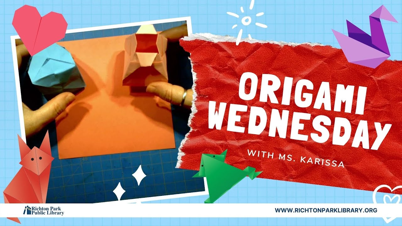 Origami Wednesday - Volcano Vase - YouTube