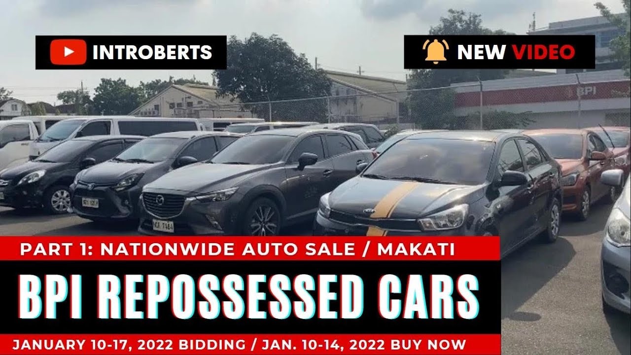 BPI AUTO SALE PART 1 | JANUARY UPDATE - YouTube