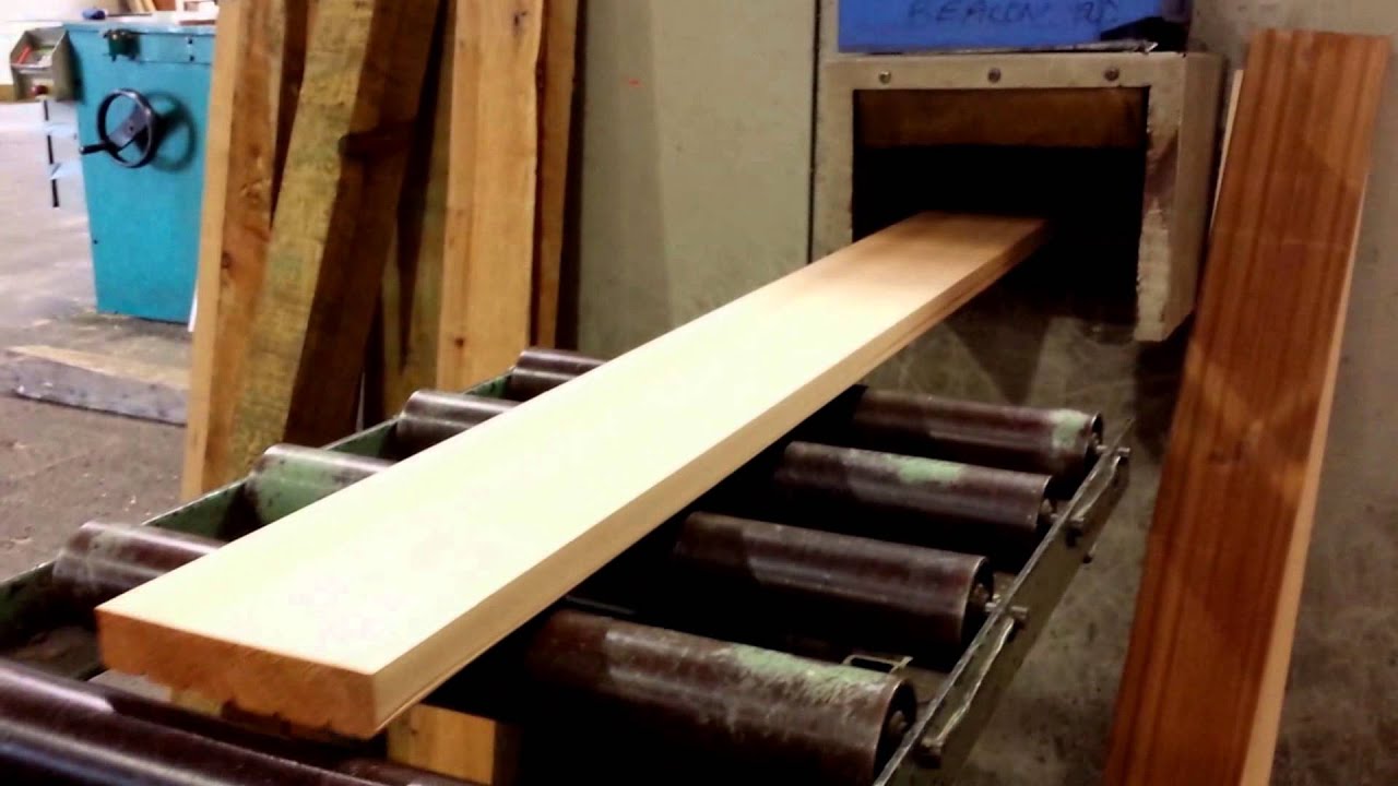 Machining Cedar Decking - YouTube
