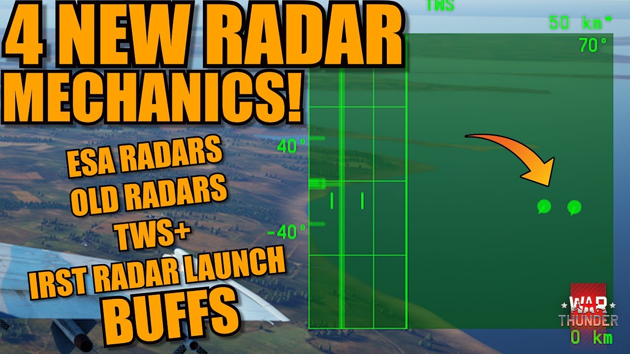 4 NEW RADAR MECHANICS ADDED to the DEV! AESA is acting realistic! The ...