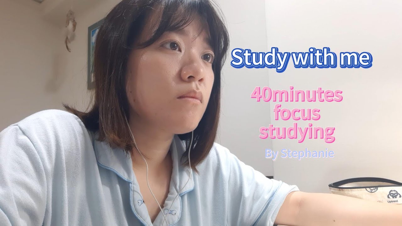 40 minutes Study with me | EE student study at home | Quite Relaxing ...
