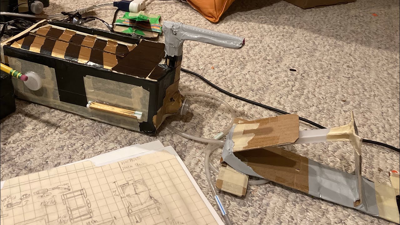 How to make a Ghost busters Air pressure ghost trap. - YouTube