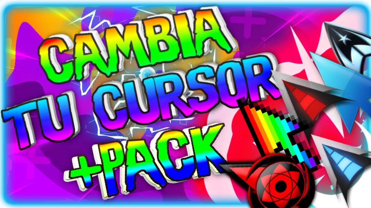 Como cambiar/perzonalizar el cursor de windows 7 | + pack |. - YouTube