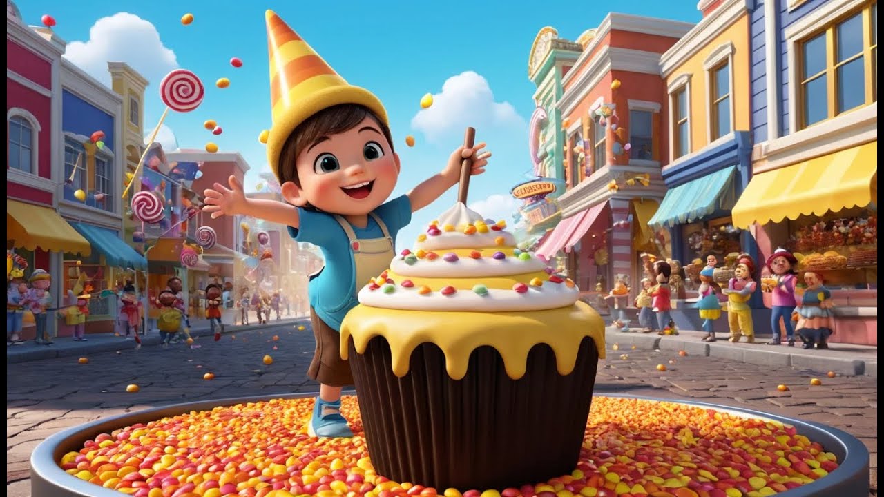 The Cupcake Parade Goes Marching On Rhyme Song | Popular Nursery Rhyme ...