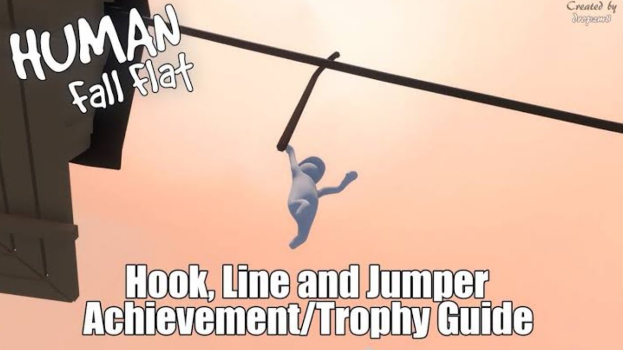 How to get the Hook, line and Jumper achievement for human fall flat ...