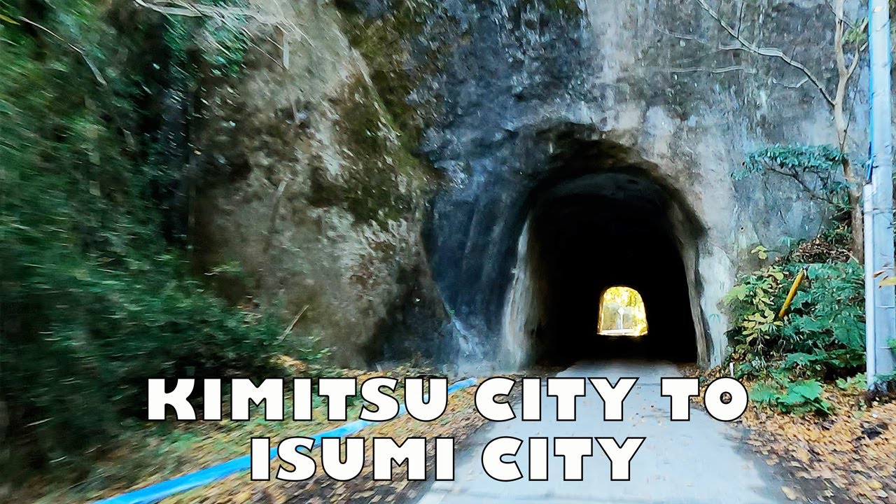 Japan Countryside Drive 4K - Kimitsu City to Isumi City, Chiba ...
