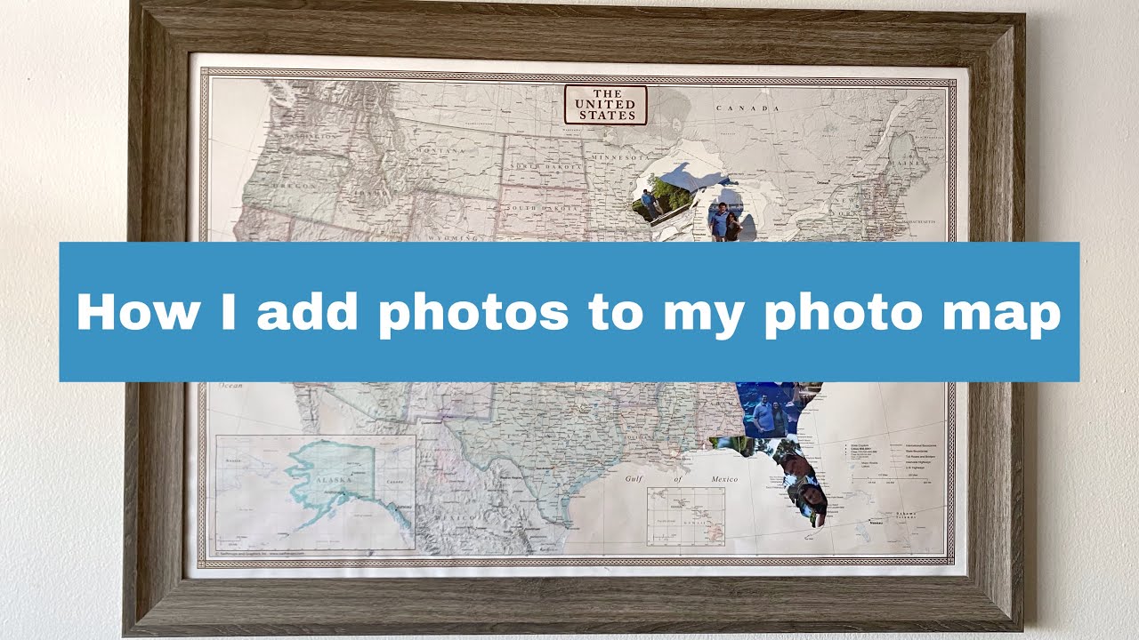 How I add photos to my photo map - YouTube