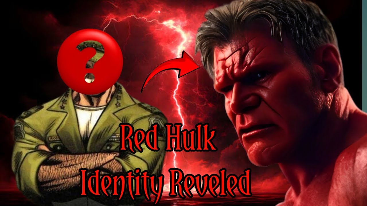Red Hulk Identity Reveled || Red Hulk # 22 - YouTube