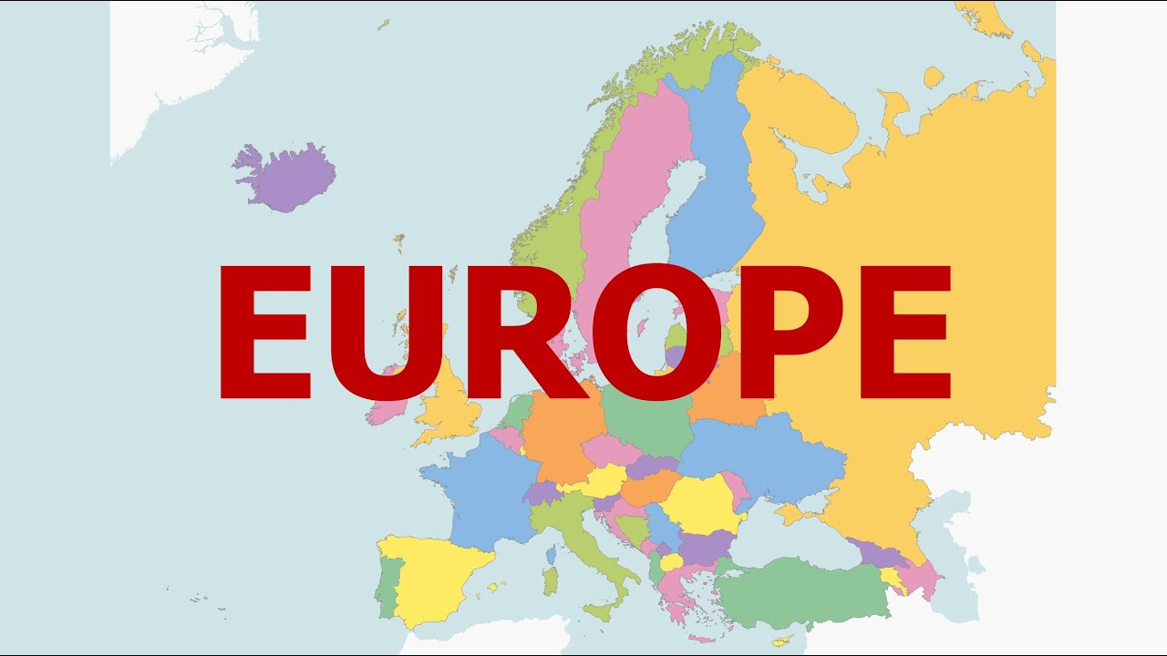Learn about European Countries and Flags for Kids, Preschool ...
