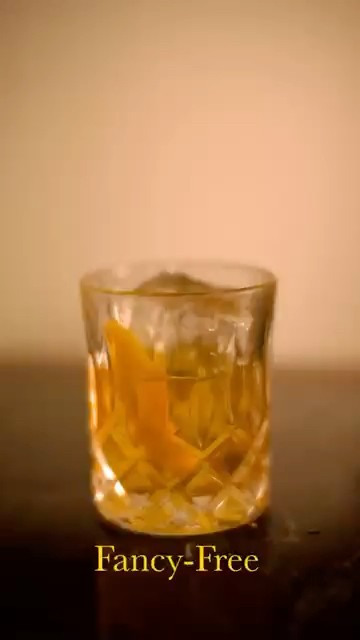 FANCY-FREE 🥃| Classic Cocktail You’ve Never Heard Of! #fancyfree #rye # ...