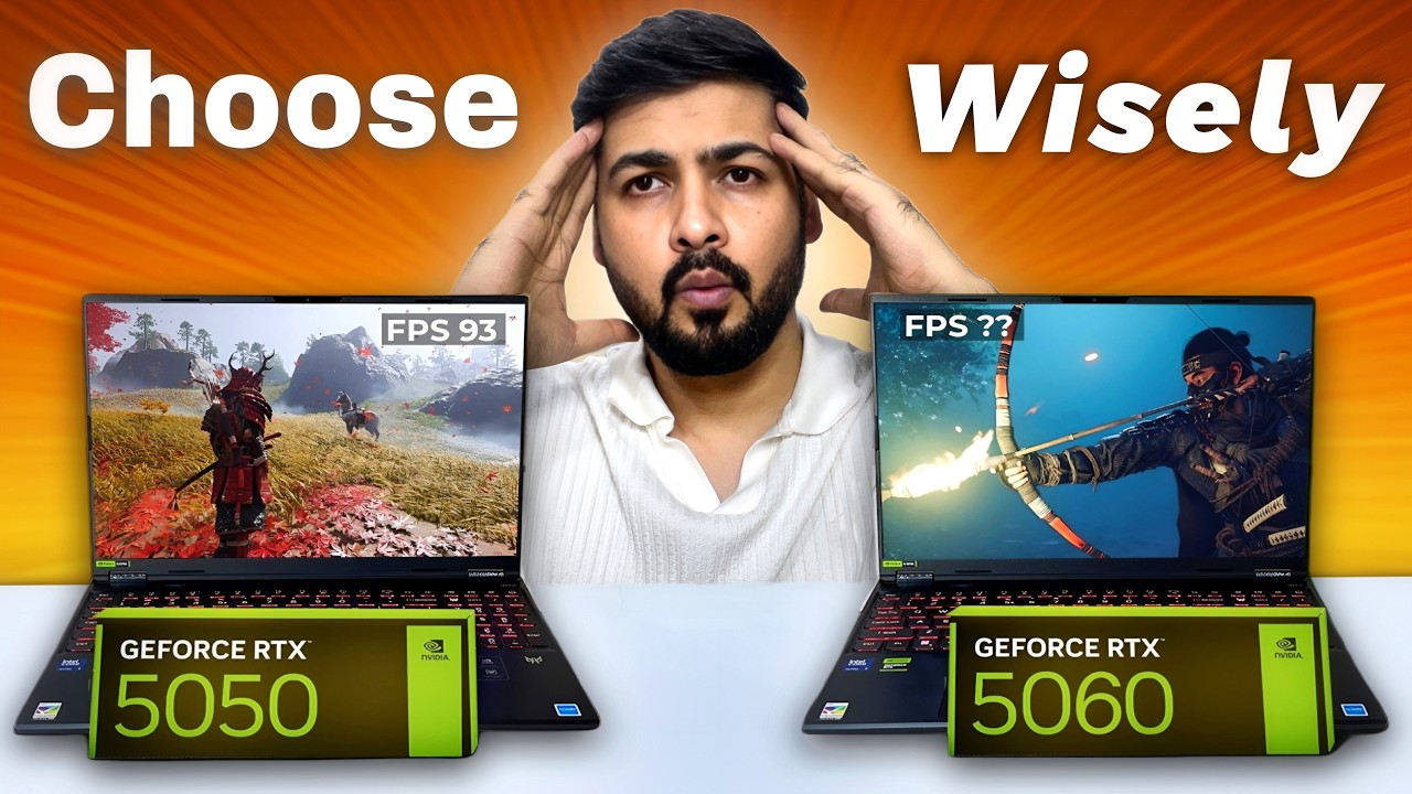 RTX 5050 vs RTX 5060 Gaming Laptop – Save Your Money! - YouTube