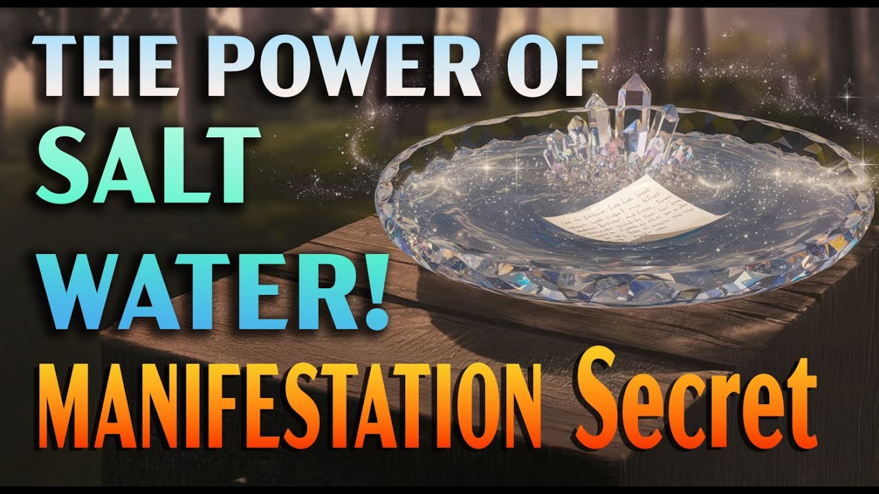 Unlock Your Desires with the Salt Water Ritual | Ancient Buddhist ...