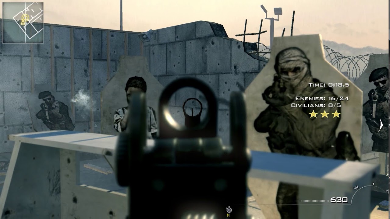Call of Duty Modern Warfare 2 - Spec Ops - Alpha - Mission 1 - The Pit ...