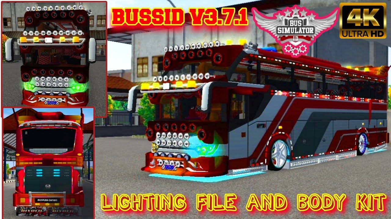 sikandery bus body kit|lighting file|bus simulator indonesia|bussid v3 ...